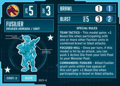 fusilier:start [Monsterpocalypse Wiki]